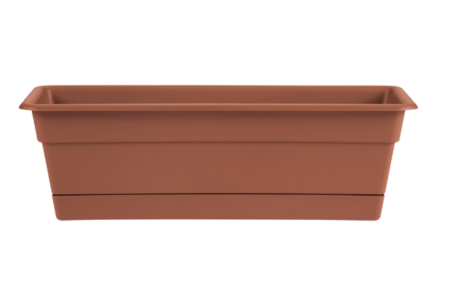 Bloem Dura Cotta Window Box Terra Cotta Plastic - 30 inch – Pike Nursery