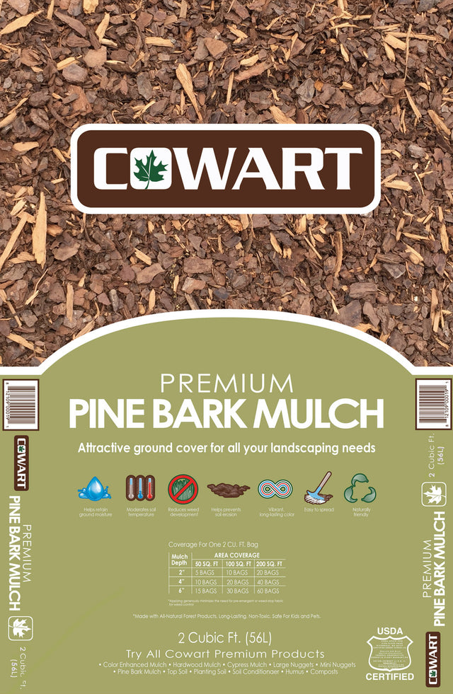 Cowart Pine Bark Mulch – Pike Nursery