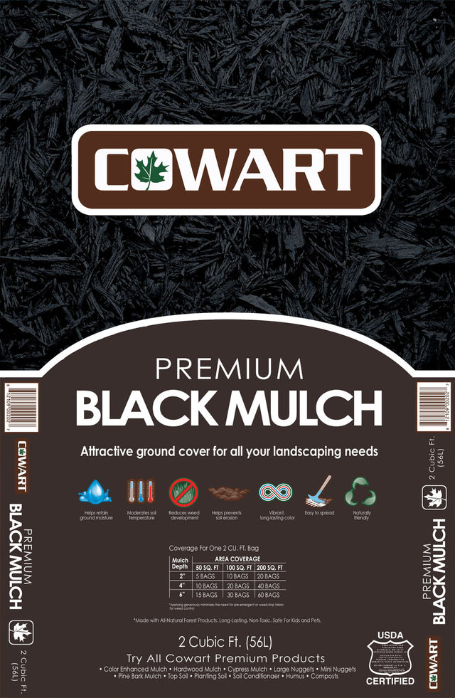 Cowart Black Mulch – Pike Nursery