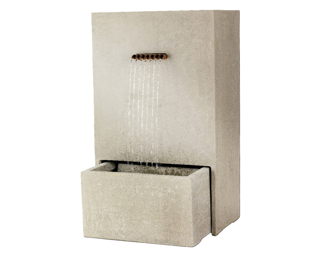 Lightweight Rectangle Grey Spill Fountain Tall – Pike Nursery